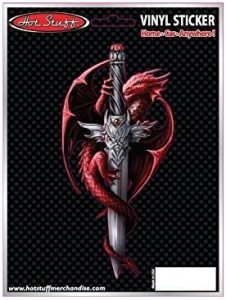 Dragon Sword Die-Cut Auto Sticker - Epic Vision LLC